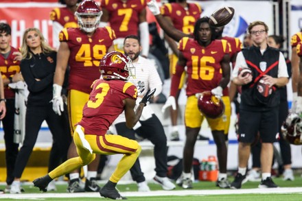 Usc Trojans Wide Receiver Jordan Addison Editorial Stock Photo - Stock ...