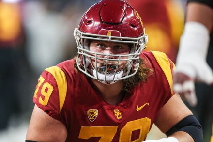 Usc Trojans Offensive Lineman Jonah Monheim Editorial Stock Photo ...