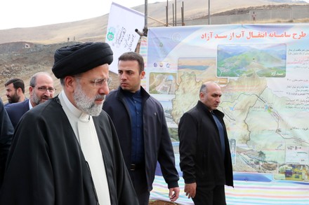 Iranian President Ebrahim Raisi Opens Official Editorial Stock Photo ...
