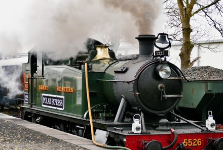 5526 Gwr 262t Polar Express Steam Editorial Stock Photo - Stock Image ...