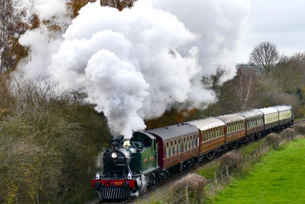 5526 Gwr 262t Polar Express Steam Editorial Stock Photo - Stock Image ...