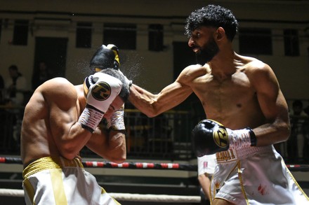 Amar Kayani Black Gloves Defeats Iliyan Editorial Stock Photo - Stock ...