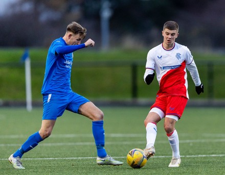 Rangers B Team Midfielder Mackenzie Strachan Editorial Stock Photo ...