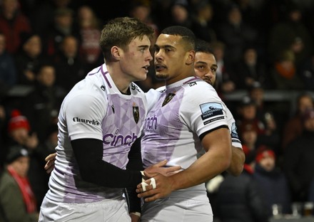 Try Scorer Tommy Freeman Northampton Left Editorial Stock Photo - Stock ...