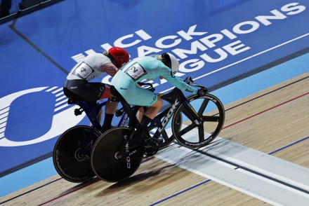 Mathilde Gros France Taking Victory Womens Editorial Stock Photo ...