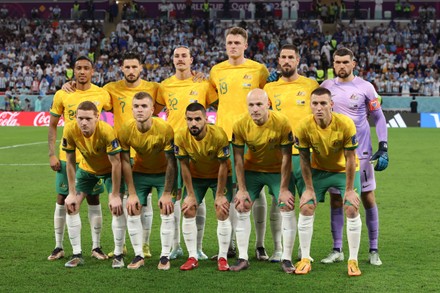 Start Players Australia Pose Group Photos Editorial Stock Photo - Stock ...
