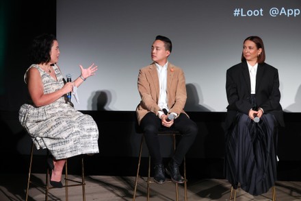 Jenelle Riley Alan Yang Maya Rudolph Editorial Stock Photo - Stock ...
