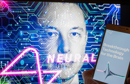 Neuralink Logo Displayed On Mobil Founder Editorial Stock Photo - Stock ...