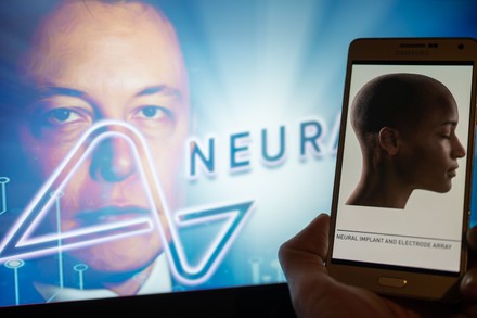 Neuralink Logo Displayed On Mobil Founder Editorial Stock Photo - Stock ...