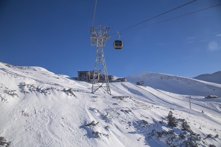 New Small Gondola Lift Shortly Front Editorial Stock Photo - Stock ...