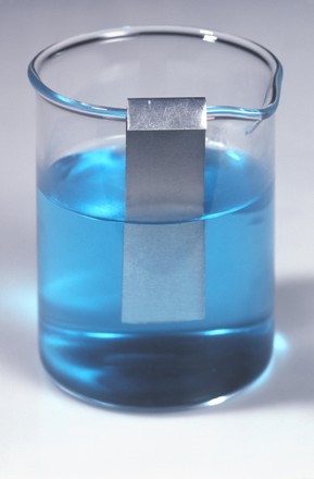 Zinc Strip Copper Sulfate Solution 1 Editorial Stock Photo - Stock ...
