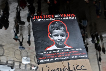 Protester Holds Placard Picture Yanis During Editorial Stock Photo ...