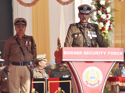 Bsf Dg Pankaj Kumar Singh Addresses Editorial Stock Photo - Stock Image ...