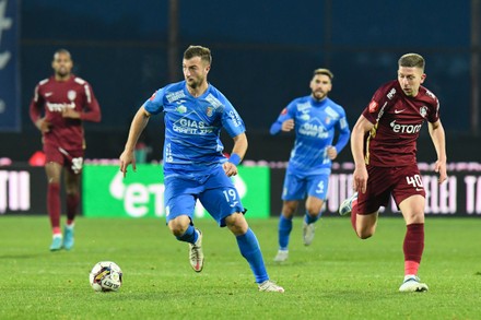 Daniel Popa Action During Romania Superliga Editorial Stock Photo ...