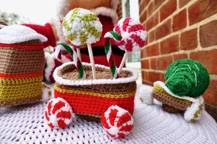 Anonymous Crocheter Yarnsy Has Struck Again Editorial Stock Photo ...
