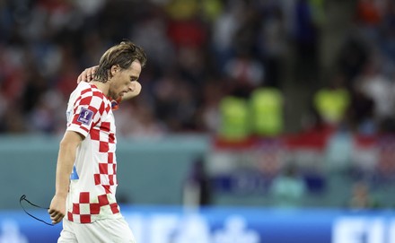 Luka Modric Croatia Walks Out Pitch Editorial Stock Photo - Stock Image ...