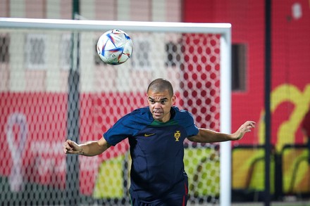 Portugal Player Pepe Attends Training Session Editorial Stock Photo ...