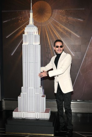 Marc Anthony Visits Empire State Building Editorial Stock Photo - Stock ...