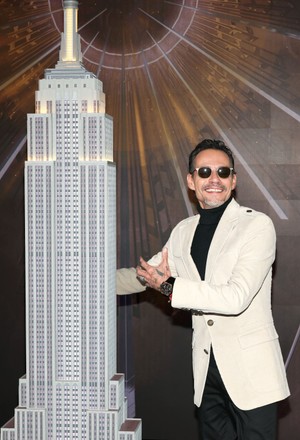 Marc Anthony Visits Empire State Building Editorial Stock Photo - Stock ...