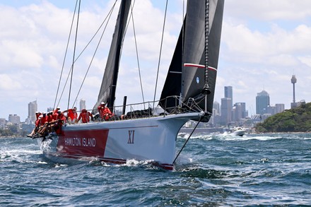 Hamilton Island Wild Oats Sails During Editorial Stock Photo - Stock ...