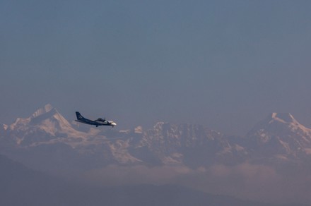 Domestic Buddha Air Passenger Plane Seen Editorial Stock Photo - Stock ...