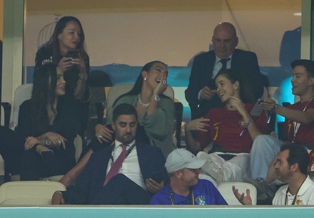Georgina Rodriguez Partner Cristiano Ronaldo Portugal Editorial Stock ...