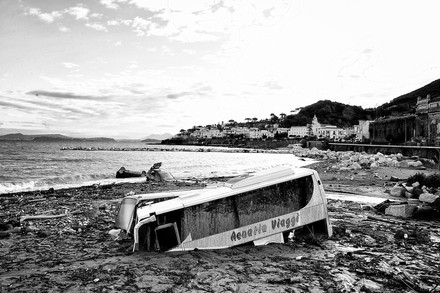 Night Between 25 26 November Landslide Editorial Stock Photo - Stock ...