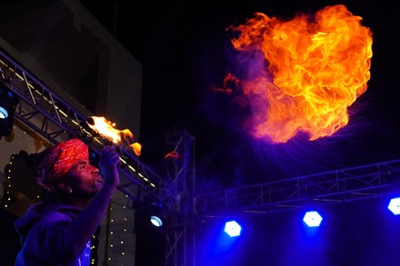 __COUNT__ Fire Eater Show - India, Pushkar - 04 Dec 2022 Stock Pictures ...