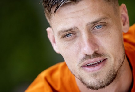 Holland Goalkeeper Andries Noppert During Media Editorial Stock Photo ...