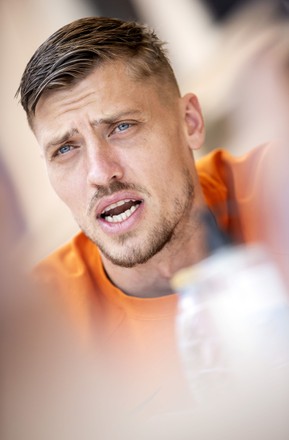 Holland Goalkeeper Andries Noppert During Media Editorial Stock Photo ...