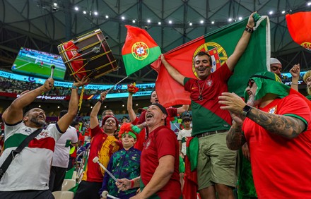 Portugal Fans During 2022 Fifa World Editorial Stock Photo - Stock ...