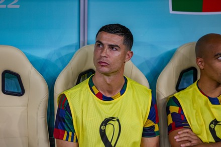 Cristiano Ronaldo 7 Portugal On Bench Editorial Stock Photo - Stock ...