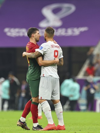 Ruben Dias L Portugal Reacts Haris Editorial Stock Photo - Stock Image ...