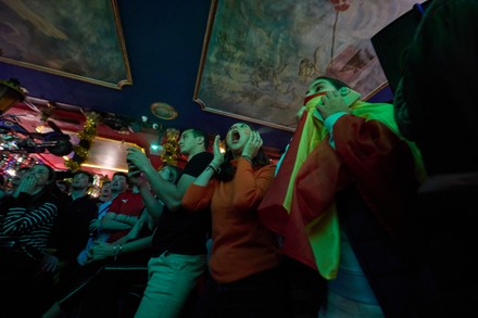 Atmosphere Madrid During World Cup Match Editorial Stock Photo - Stock ...
