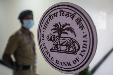 Indian Security Personnel Stands Front Reserve Editorial Stock Photo ...