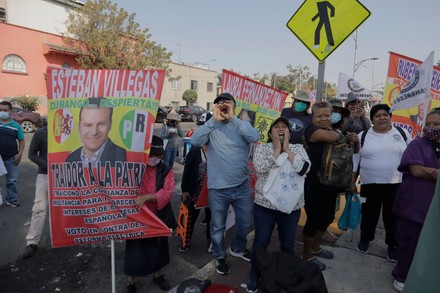 Group People Demonstrated Banners Outside Chamber Editorial Stock Photo ...