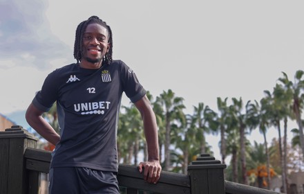 Charlerois Joris Kayembe Poses Photographer After Editorial Stock Photo ...