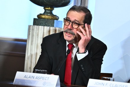 Nobel Prize Laureate Alain Aspect Physics Editorial Stock Photo - Stock ...
