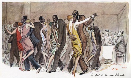 Black Men White Women Dancing Night Editorial Stock Photo - Stock Image ...