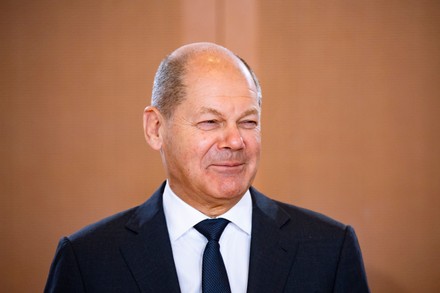 German Chancellor Olaf Scholz Pictured Prior Editorial Stock Photo ...