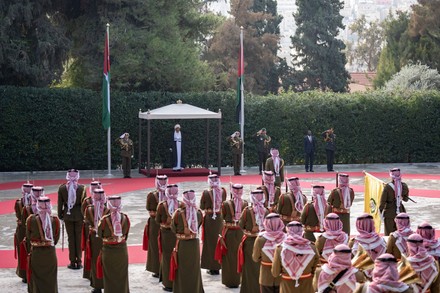 Jordans King Abdullah Ii Accepts Credentials Editorial Stock Photo ...