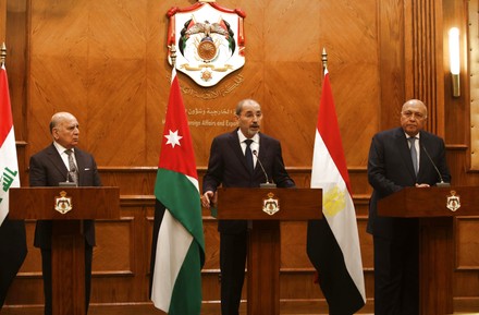 Jordans Deputy Prime Minister Foreign Minister Editorial Stock Photo ...