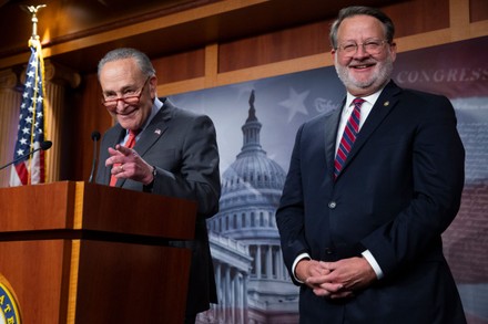 Senate Majority Leader Chuck Schumer L Editorial Stock Photo - Stock ...