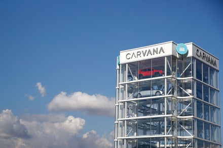 Carvana Dealership Stands Wilmington California Usa Editorial Stock ...