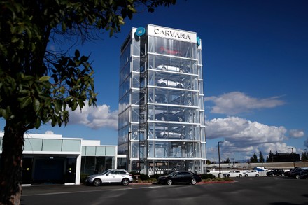 Carvana Dealership Stands Wilmington California Usa Editorial Stock ...