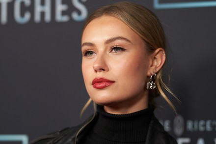 Us Model Elizabeth Jamrozy Attends Premiere Editorial Stock Photo ...