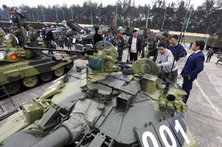 T90 Sk Tank Displayed During Vietnam Editorial Stock Photo - Stock ...