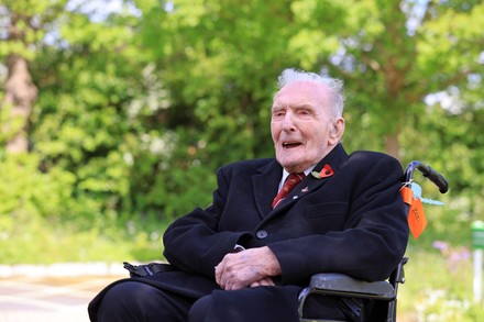 Last Surviving Dambuster George Johnny Johnson Editorial Stock Photo ...