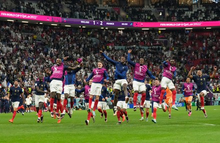 French Team Celebrate Win Editorial Stock Photo - Stock Image ...