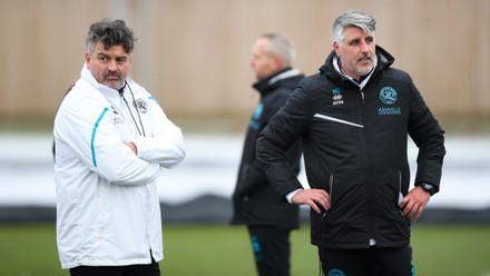 Iain Brunskill Mike Garrity Assistant Head Editorial Stock Photo ...